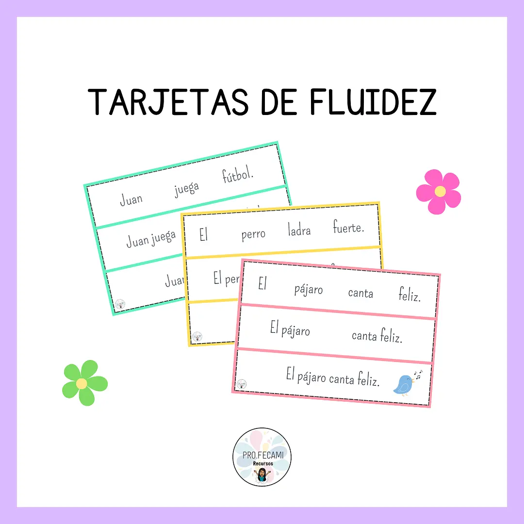 SET DE FLUIDEZ LECTORA 1 | salduu.com